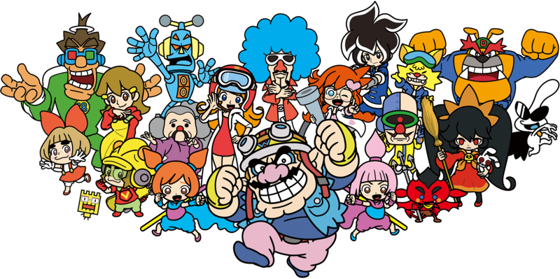 File:WarioWare Group Art.png - Super Mario Wiki, the Mario encyclopedia